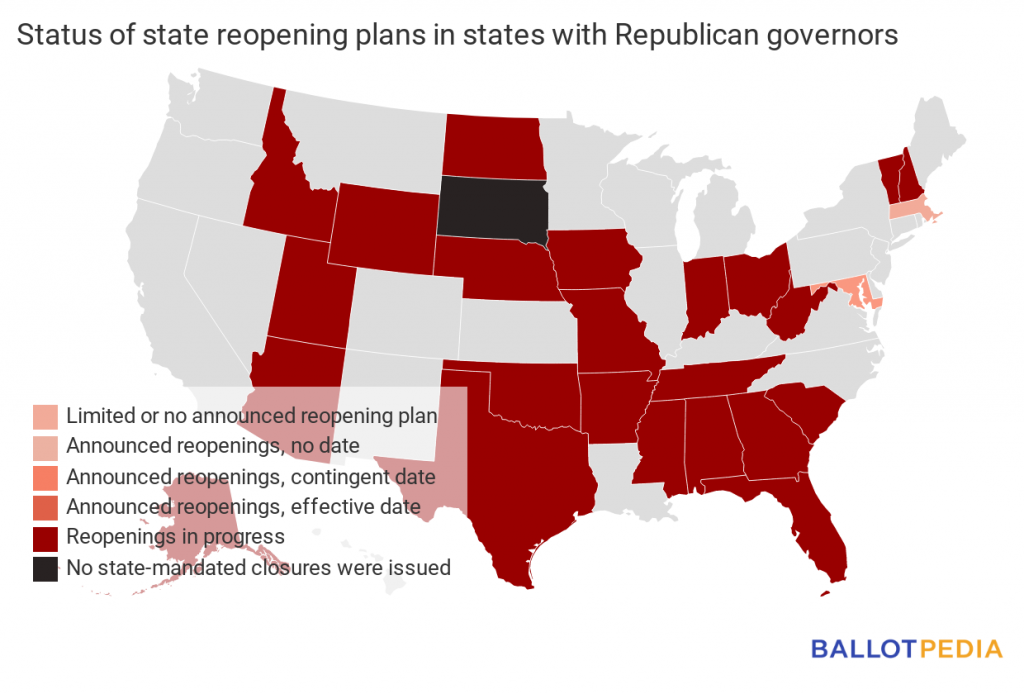 Documenting America’s Path to Recovery: May 11, 2020 – Ballotpedia News