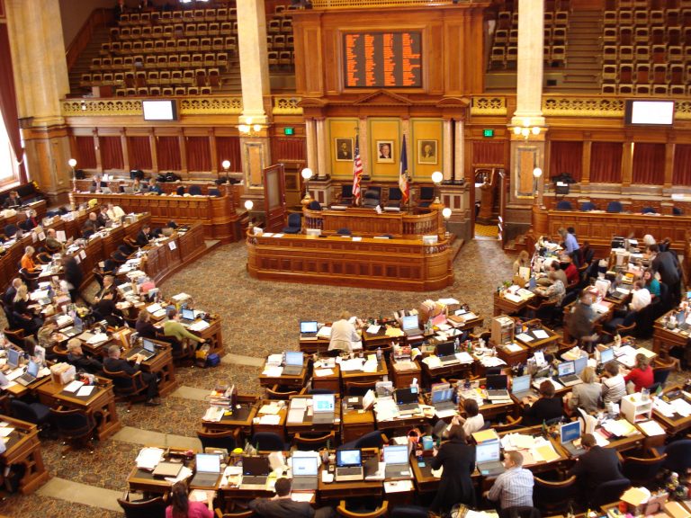 Election legislation roundup: Iowa House of Representatives ...