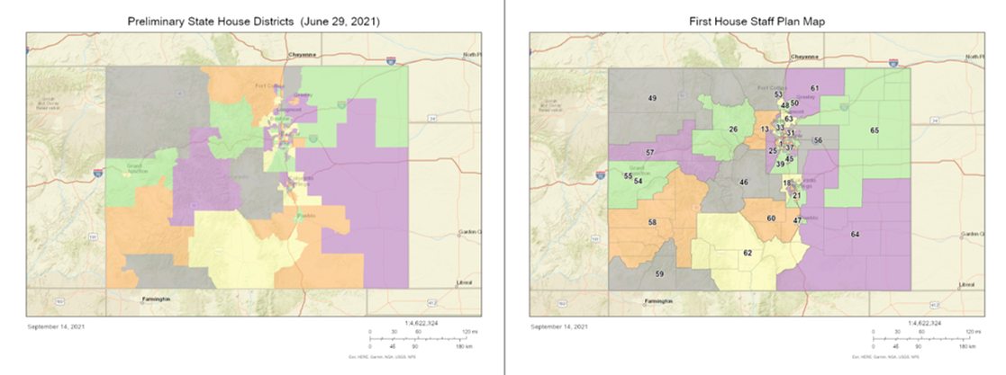 Colorado Independent Legislative Redistricting Commission releases ...