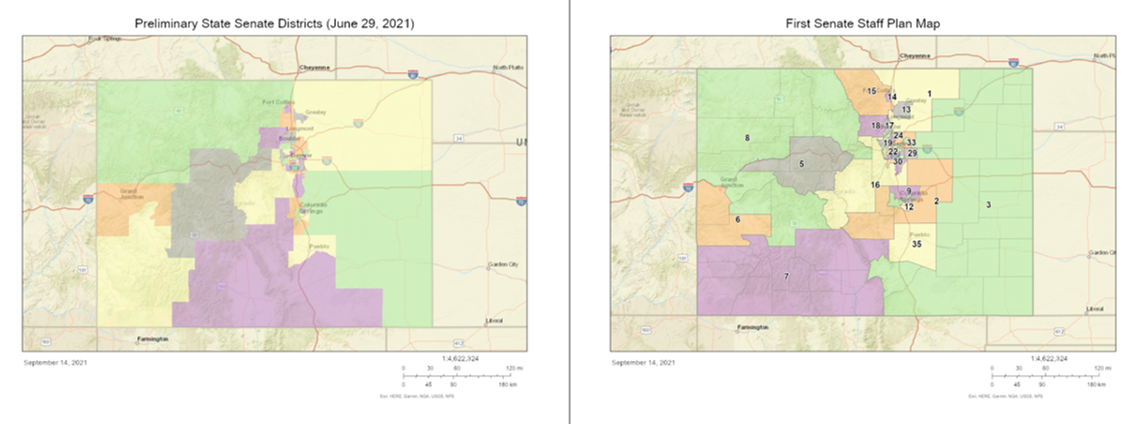 Colorado Independent Legislative Redistricting Commission releases ...