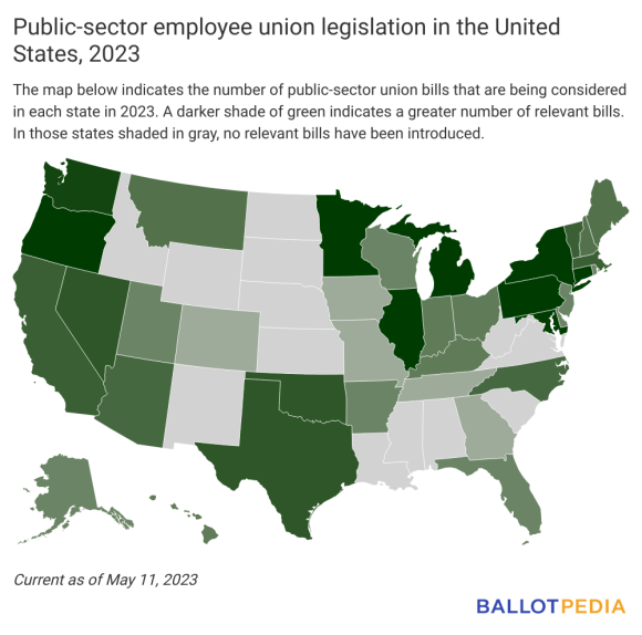 Union Station: 2023 sees highest number of public-sector union bills ...