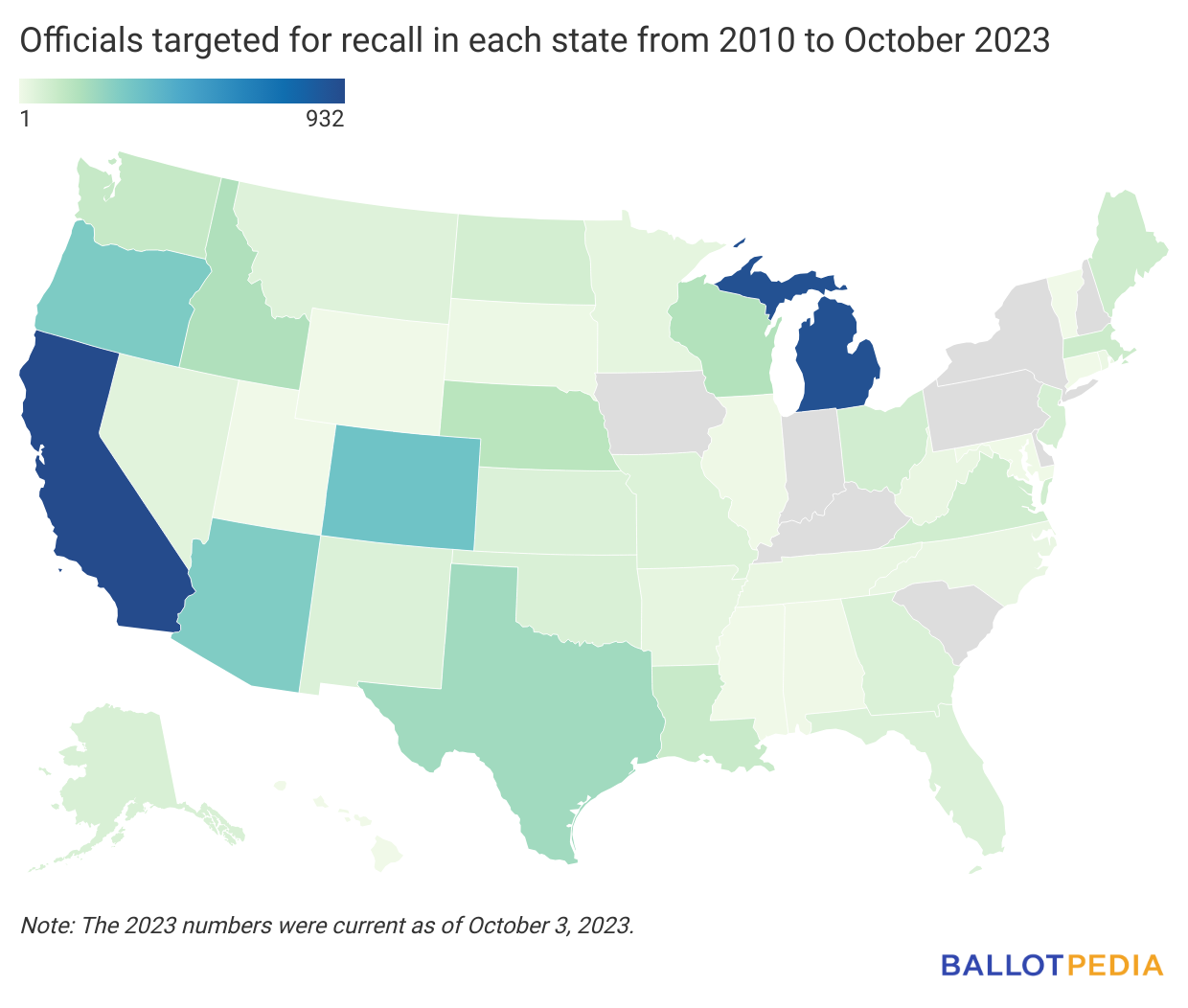 California sees most officials included in recall efforts from 2010 ...