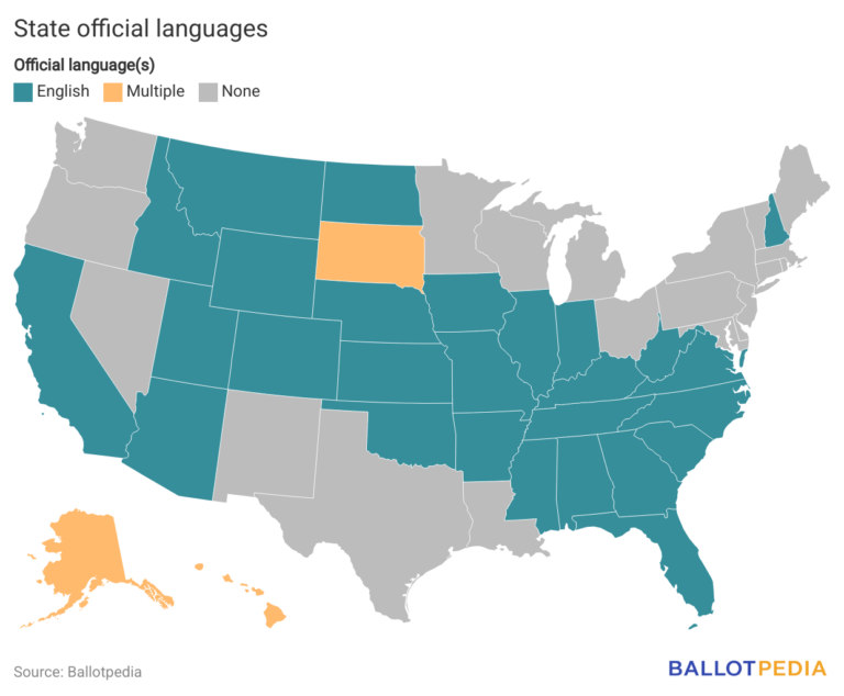 Thirty states have adopted English as an official language, 11 through ...