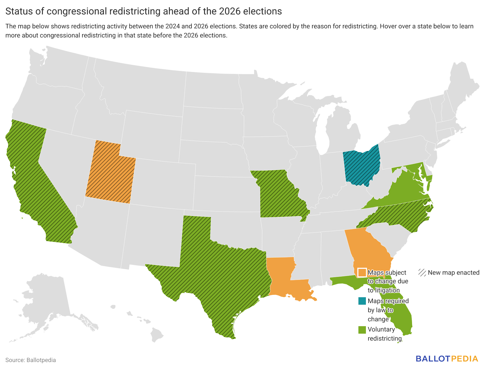 Utah becomes the sixth state with a new congressional map ahead of the ...