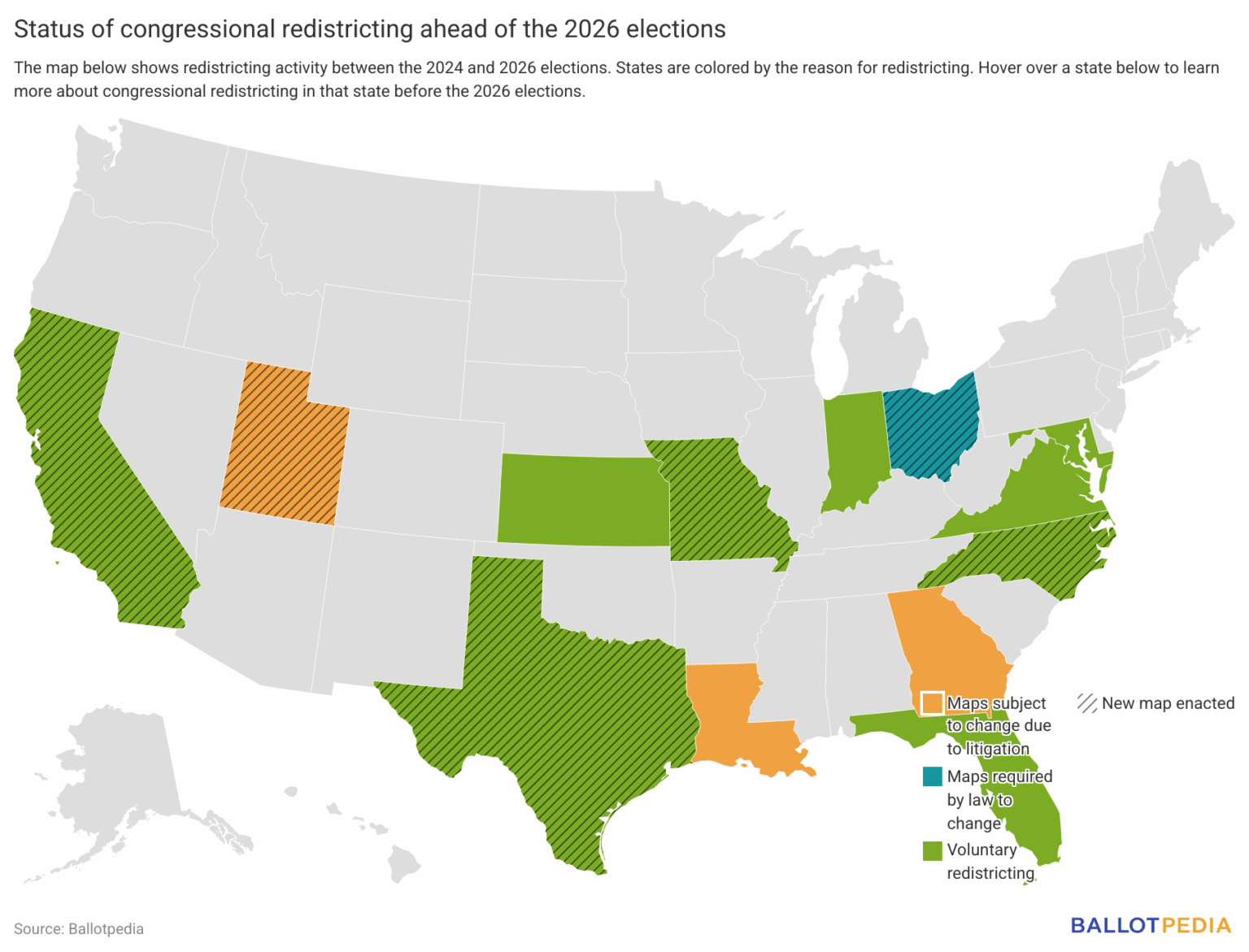 Utah the sixth state with a new congressional map ahead of the 2026 ...
