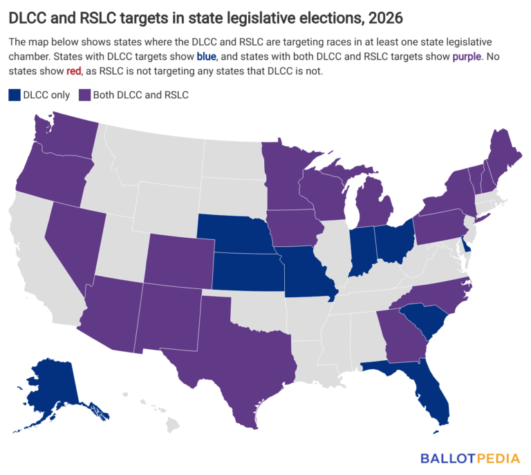 DLCC and RSLC targeting 30 of the same chambers in 2026 state ...